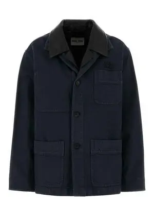 Miu Miu Cotton Jacket - Blue