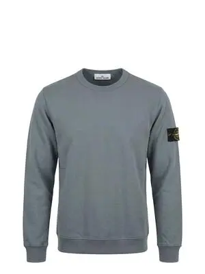 Stone Island Organic Cotton Fleece Sweatshirt - Multicolor
