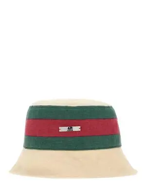 Gucci Sand Canvas Bucket Hat - Brown