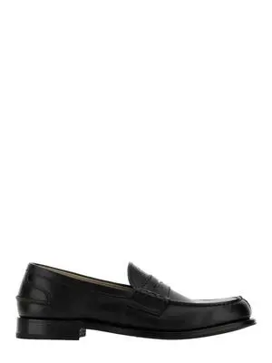 Prada Vitello Loafers - Black