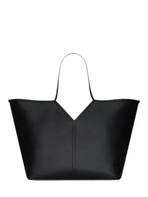 Saint Laurent Grained Leather Tote Bag - Multicolor