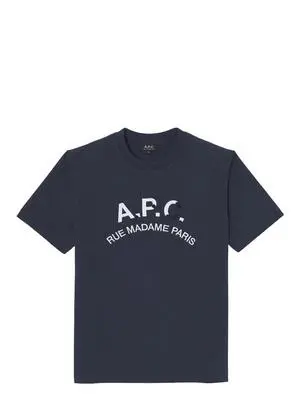A.P.C. A.P.C. Blue T-Shirts & Vests - T-Shirts Men