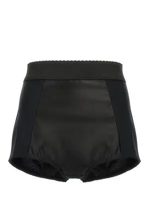Dolce & Gabbana Satin Culottes - Black