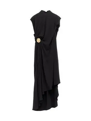 Bottega Veneta Crepe Midi Dress - Multicolor
