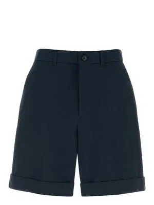 Valentino Garavani Cotton Bermuda Shorts - Blue