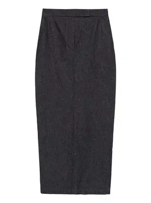 Max Mara Cotton Long Skirt - Multicolor