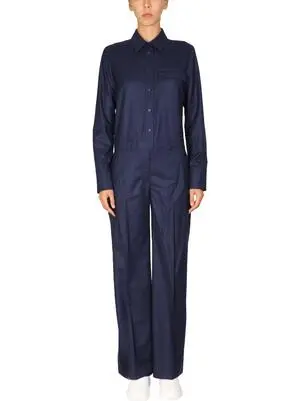 Stella McCartney Wool Jumpsuit - Blue