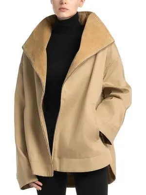 TOTÊME Toteme Waxed Cotton Zipped Country Jacket