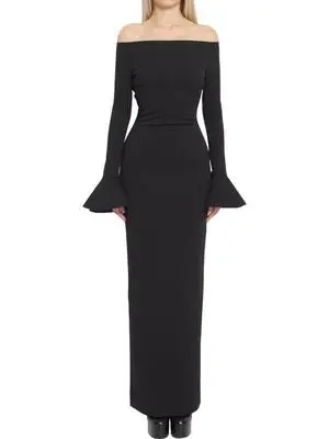 Solace London Anica Maxi Dress - Multicolor