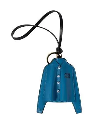 Miu Miu Leather Keyring Attachment - Multicolor
