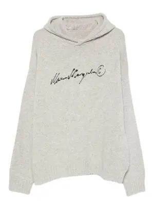 MAISON MARGIELA Wool Crewneck Sweater - Grey