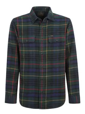 Filson Vintage Flannel Work Shirt - Green