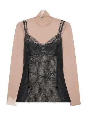 Balenciaga Lingerie Top - Black