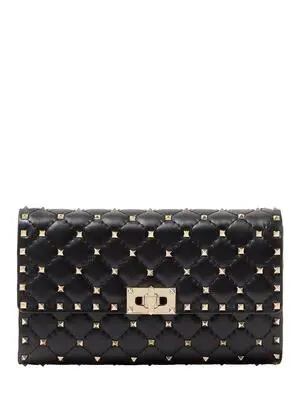 Valentino Garavani Rockstud Spike Leather Crossbody Bag - Multicolor