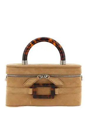 ROGER VIVIER Mini Leather Vanity Case - Multicolor
