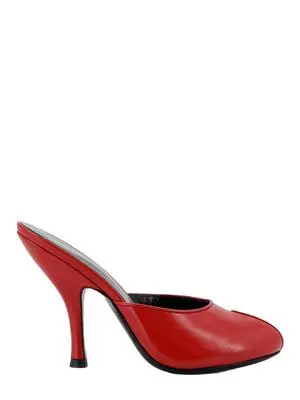 JUDE JUDE Leather Date Mule Sandals