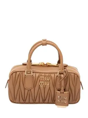 Miu Miu Arcadie Matelassé Nappa Leather Bag - Multicolor