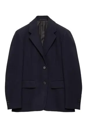 Prada Single-breasted Wool Jacket - Multicolor