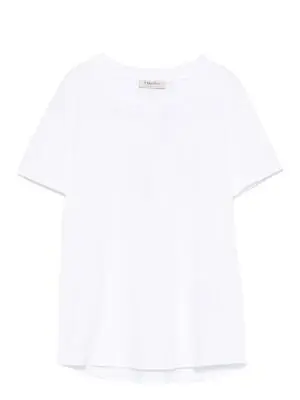 Max Mara Logo Cotton T-shirt - Multicolor