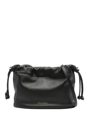Strathberry Calf Leather Bucket Bag - Black