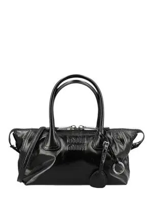 Miu Miu Leather Shoulder Bag - Black
