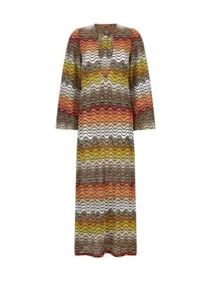 Missoni Greek Motif Cover-up Dress - Multicolor