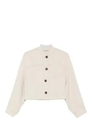BRUNELLO CUCINELLI Brunello Cucinelli Cashmere Cropped Jacket
