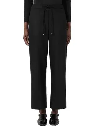 Max Mara Smmfloria Wool Blend Trousers - Black
