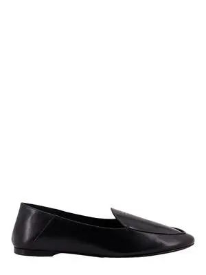 Celine Aura Slip-on Leather Loafers - Black