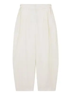 Stella McCartney Pleated Wide Leg Trousers - Multicolor