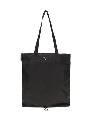 Prada Re-nylon Tote Bag - Black