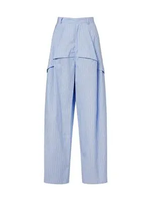 Loewe Striped Cotton Pajama Trousers - Multicolor