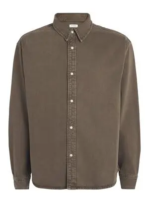 FRAME Denim Overshirt - Brown