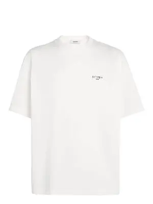 SYSTEM Cotton Logo T-shirt