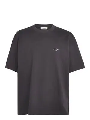SYSTEM Cotton Logo T-shirt