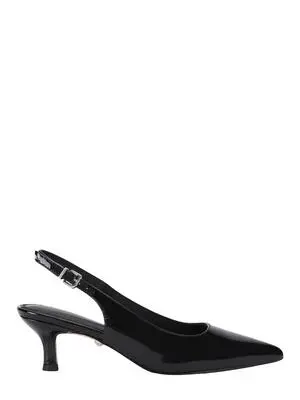 Kurt Geiger Patent Leather Stepney Slingback Pumps - Black