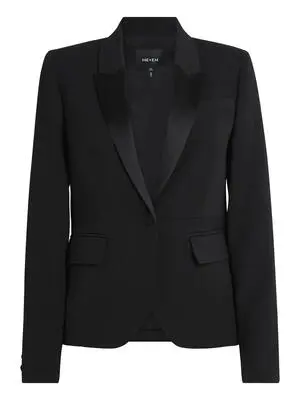 ME+EM Slim Sharp Contour Blazer - Black