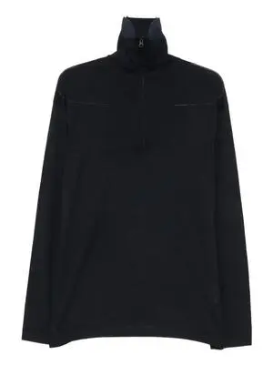 LISA YANG Lisa Yang Cashmere Rollneck Ribbed Knit Sweater