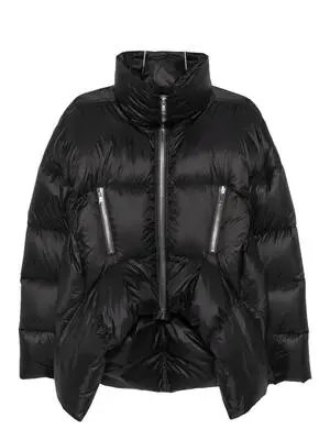 Rick Owens Rick Owens High-Neck Down Jacket Nero