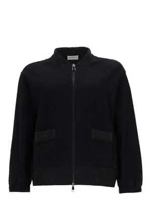 MONCLER MONCLER Zip Cardigan In 100% Polyester