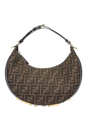 Fendi Graphy Mini Small Leather-style Bag - Multicolour