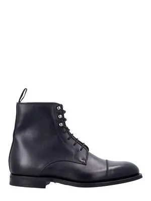 CHURCH`S Church's Edworth 2.0 Calfskin Lace-up Boots - Nero