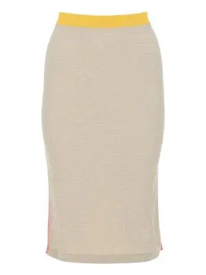 FENDI FENDI Cotton And Silk Mini Skirt