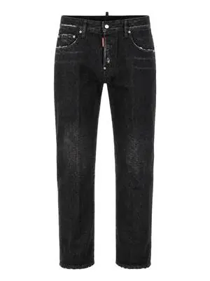 Dsquared2 Five-pocket Denim Jeans - Black