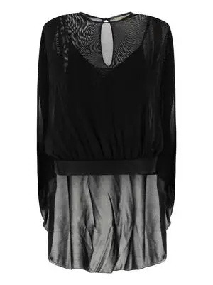 FENDI Fendi Silk-Blend Draped Top