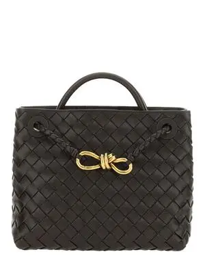 BOTTEGA VENETA Bottega Veneta Let's Go Small Lamb Leather Handbag