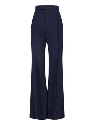 VIVIENNE WESTWOOD Virgin Wool Trousers - Blue