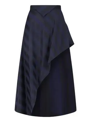 VIVIENNE WESTWOOD Vivienne Westwood Virgin Wool Skirt Blue