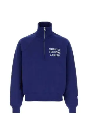 AMI Paris Cotton Sweatshirt - Blue