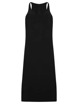 TOTEME Sablé Midi Gown - Black